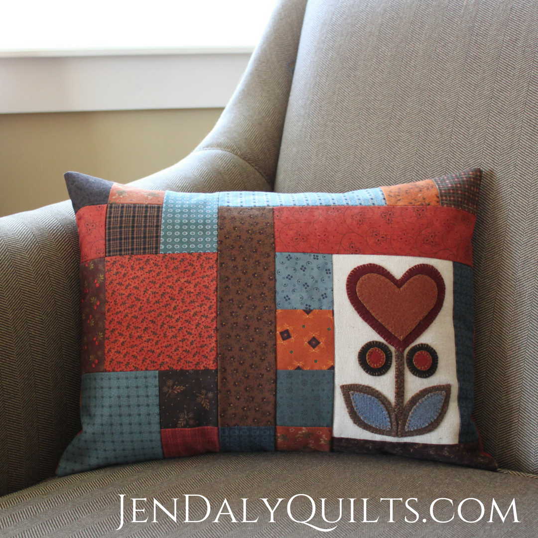 Jen Daly Quilts: Wool Appliqué - Free Pattern