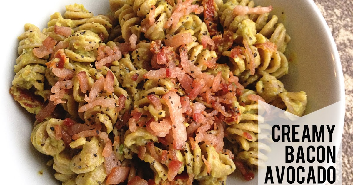 What happened next...: Creamy BAT Pasta (Bacon, Avocado, Tomato)