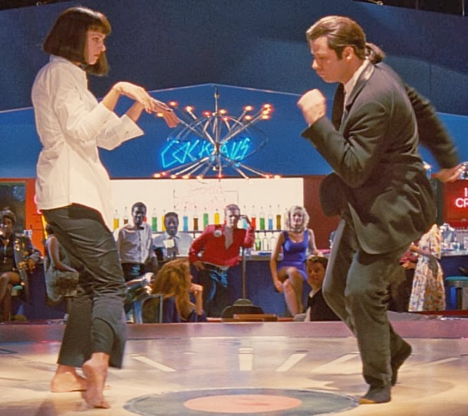 Affiche Pulp Fiction Danse By Affiche Gif