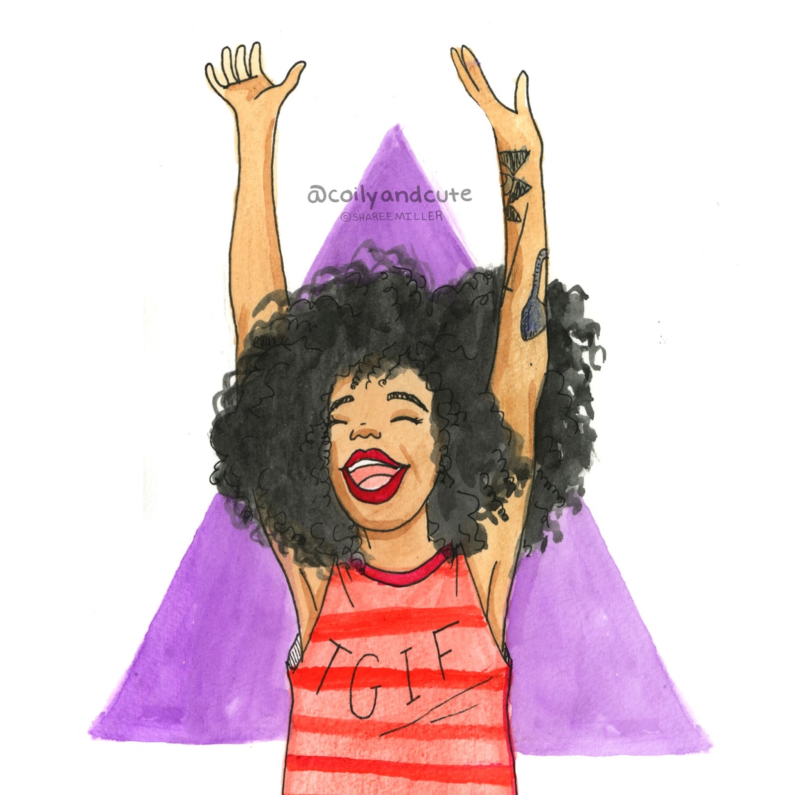 Coily and Cute: TGIF