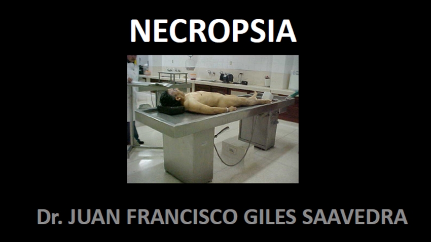 Med. Legal y Forense - Necropsia | USMP FN Archivos