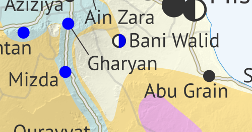Libyan Civil War Map & Timeline: Battle for Tripoli Begins - April 14 ...
