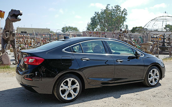 Chevrolet Cruze test drive - Types cars