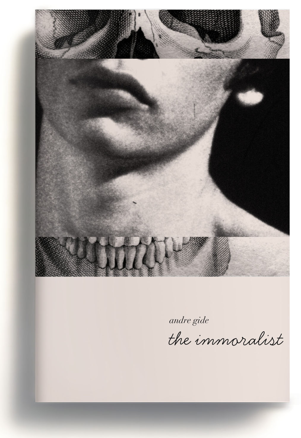 Sublimacje: "The Immoralist" by Andre Gide book cover design