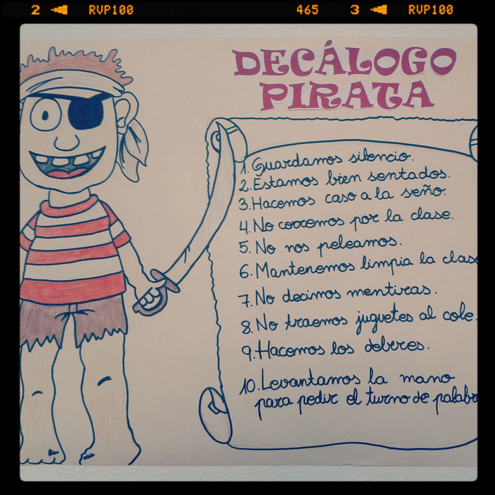 Los Piratas de Primaria: La importancia de las normas