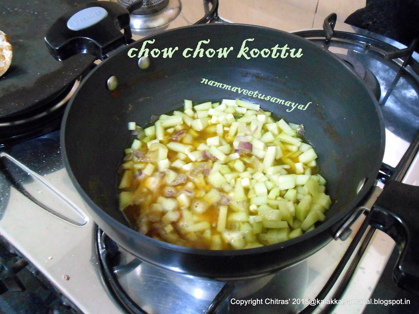 kalakkalsamayal: Chow-Chow-Koottu