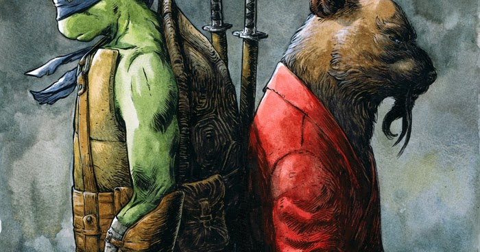 DaveDrawsComics: The Blog!: Teenage Mutant Ninja Turtles #64 cover