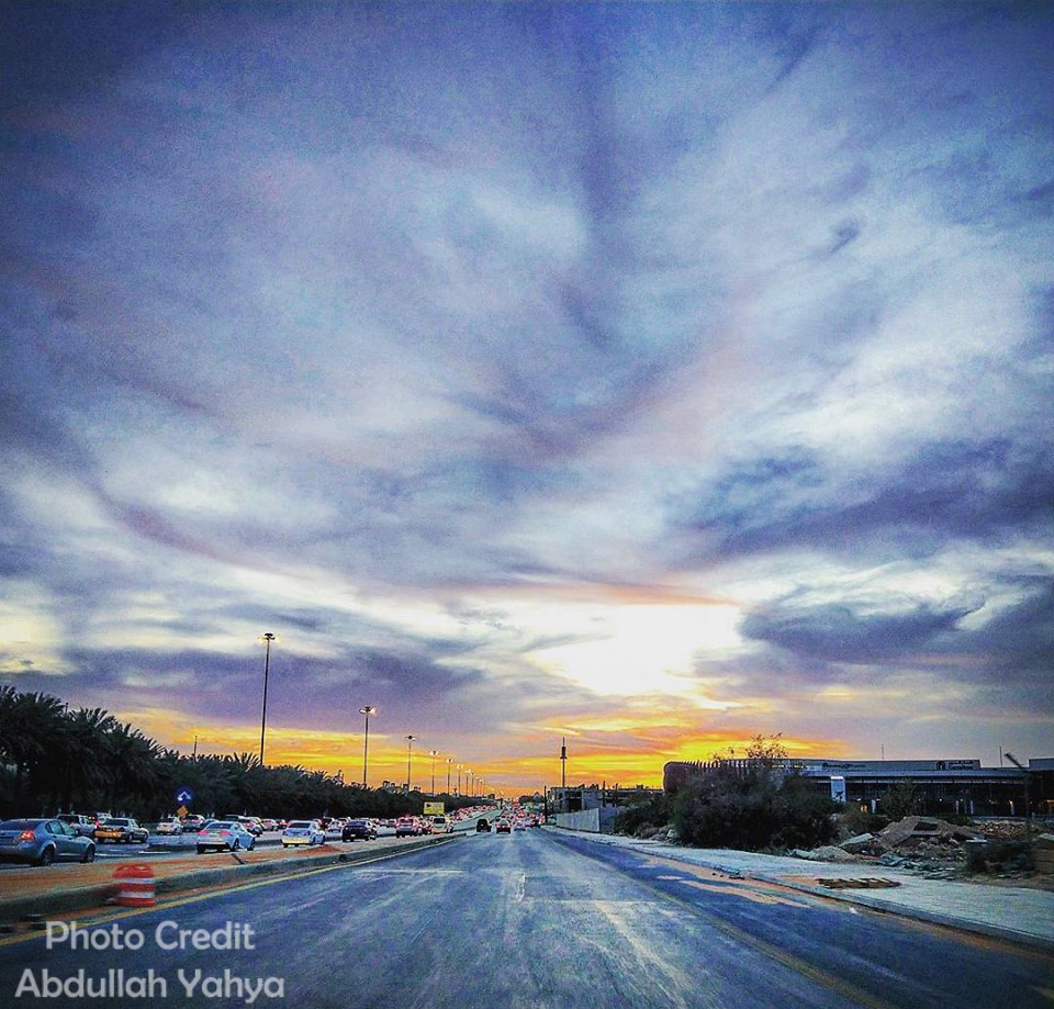 Jeddah Daily Photo: SkyWatch: Sunset in Riyadh