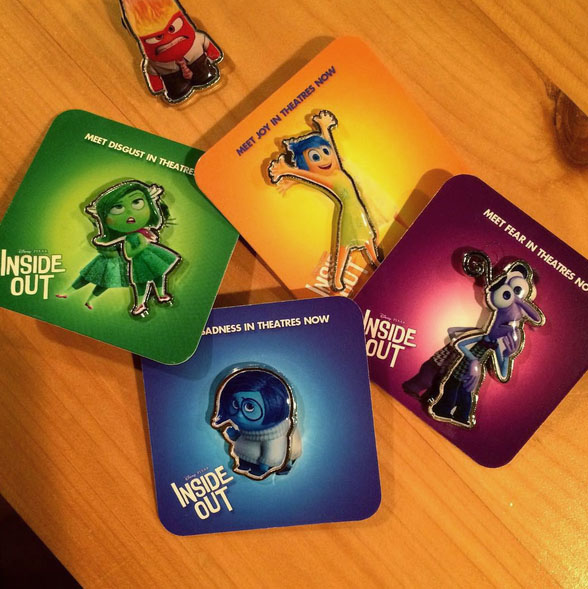 Dan the Pixar Fan: Inside Out: AMC Theater Exclusive Pins
