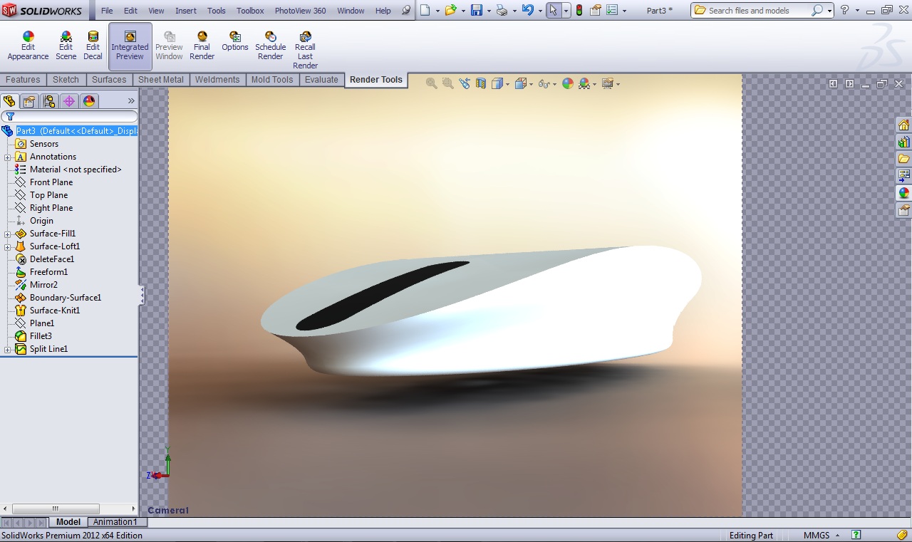 SolidWorks 2012- mouse - IME Technology Sdn Bhd