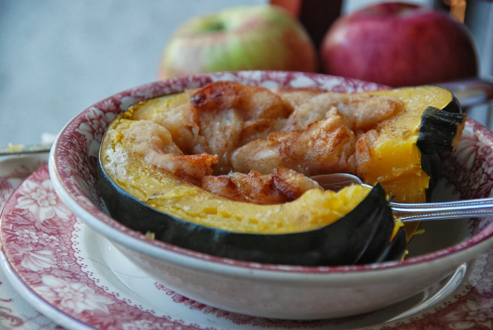 Baking and Creating with Avril: Apple Acorn Squash