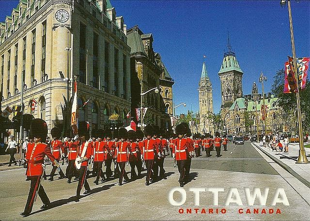 Postcards And Road Trips: Ottawa Postcard