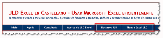 Jld Excel En Castellano Usar Microsoft Excel Eficientemente Dos Nuevas Fuentes De Recursos