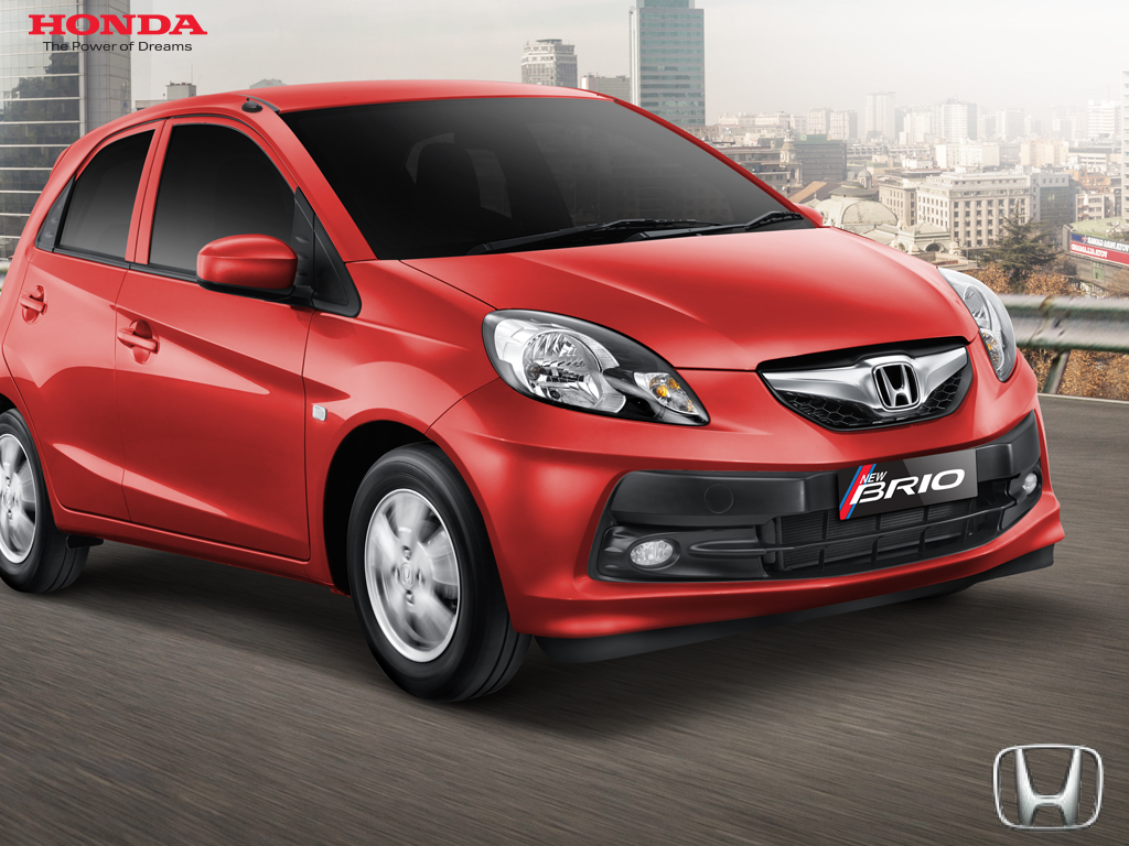 Honda Brio E MT Red - Honda Mitra Lamongan