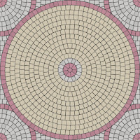 SWTEXTURE - free architectural textures: Circular pattern - concrete pavers