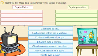 Identificar y diferencial el sujeto léxico del sujeto gramatical|MUCHO ...