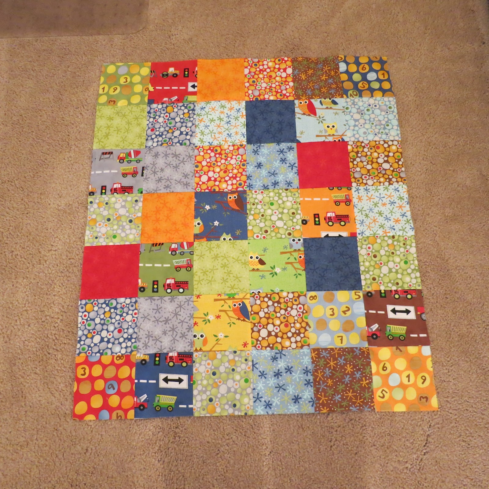 Charm Pack Baby Quilt Tutorial ~ Guess Whoooo Loves You? - The Cottage Mama