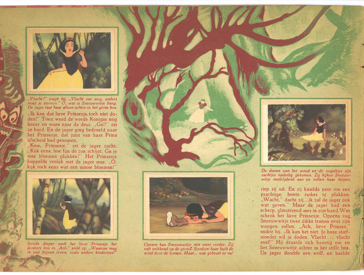 Filmic Light - Snow White Archive: 1950s Sticker Book from the Netherlands