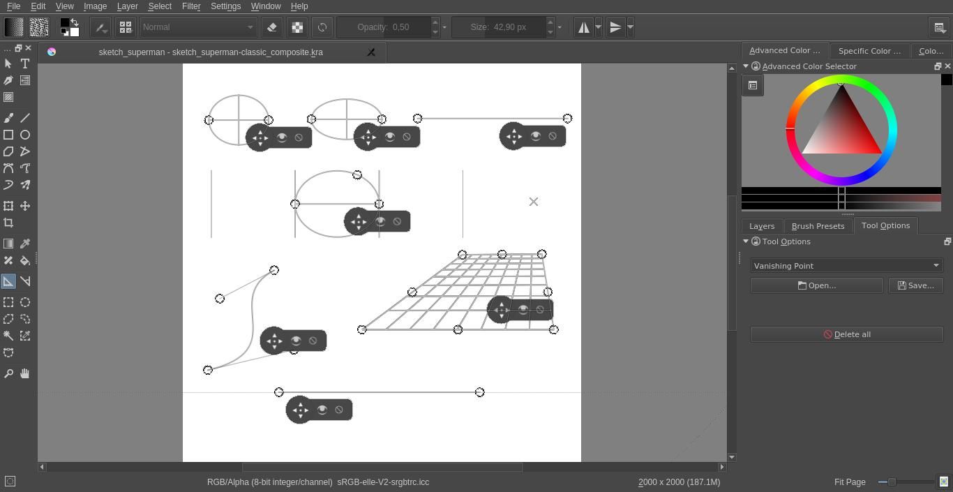Digital Illustration Using Krita