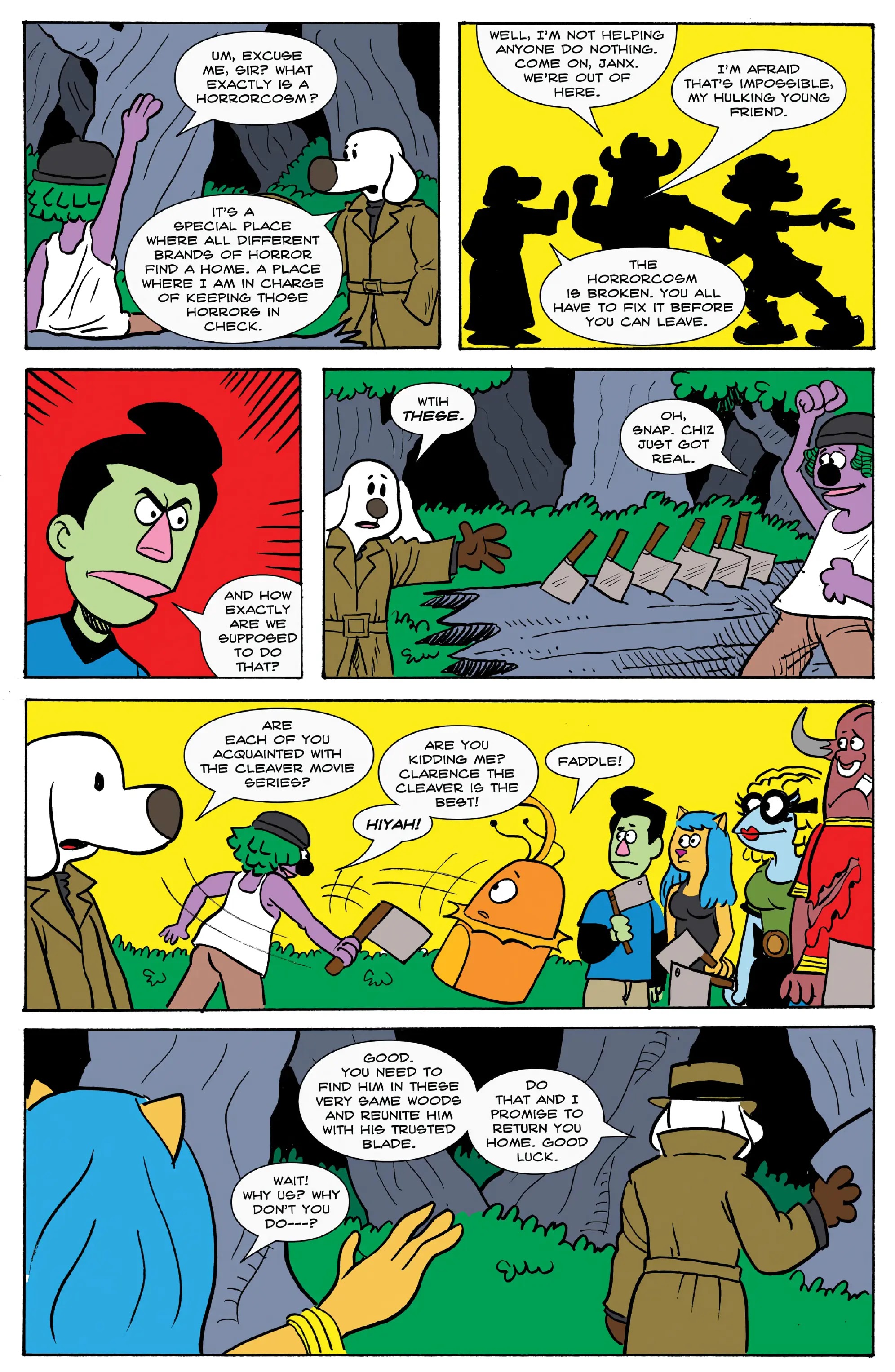Cartoon Puppet Horror Theater 001 (2023) - Read All Comics Online