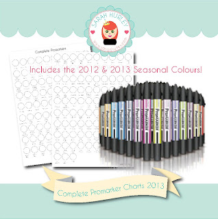 Sarah Hurley Blog: Complete Promarker Colour Chart - Updated for Winter ...