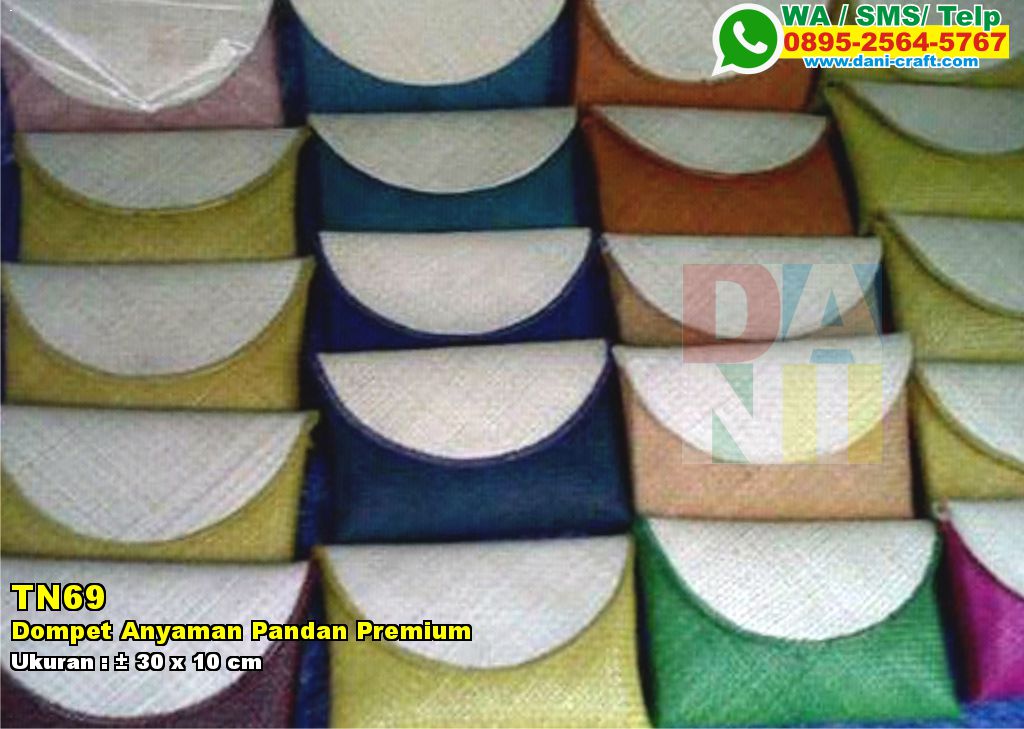 Dompet Anyaman Pandan Premium | Souvenir Pernikahan