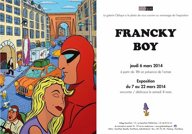 Clins d'yeux et bandessinées: Franky Boy to Hollywood