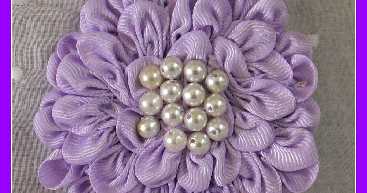 Taller de Artesanía - Página Principal: BROCHES REALIZADOS CON CINTAS ...