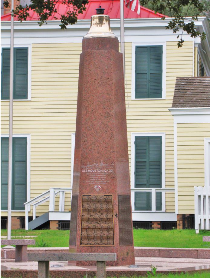 Houston in Pics: USS HOUSTON (CA 30) Naval Warfare Memorial at Sam Hous