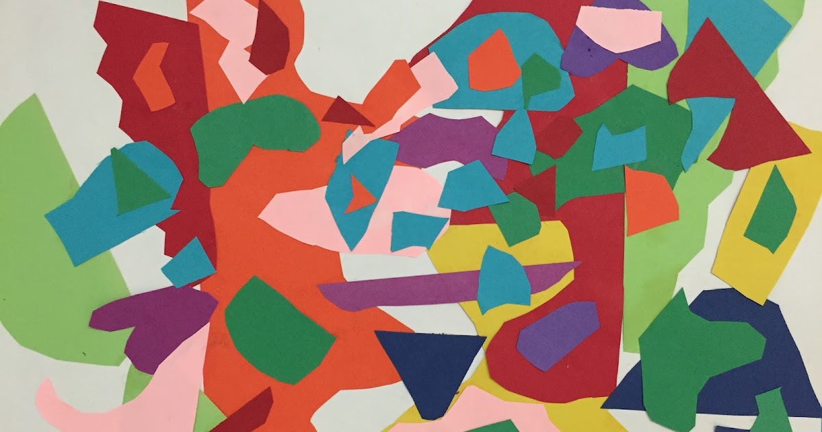 Ms. Curry's Art Room : Grade 1 Henri Matisse Cut Outs