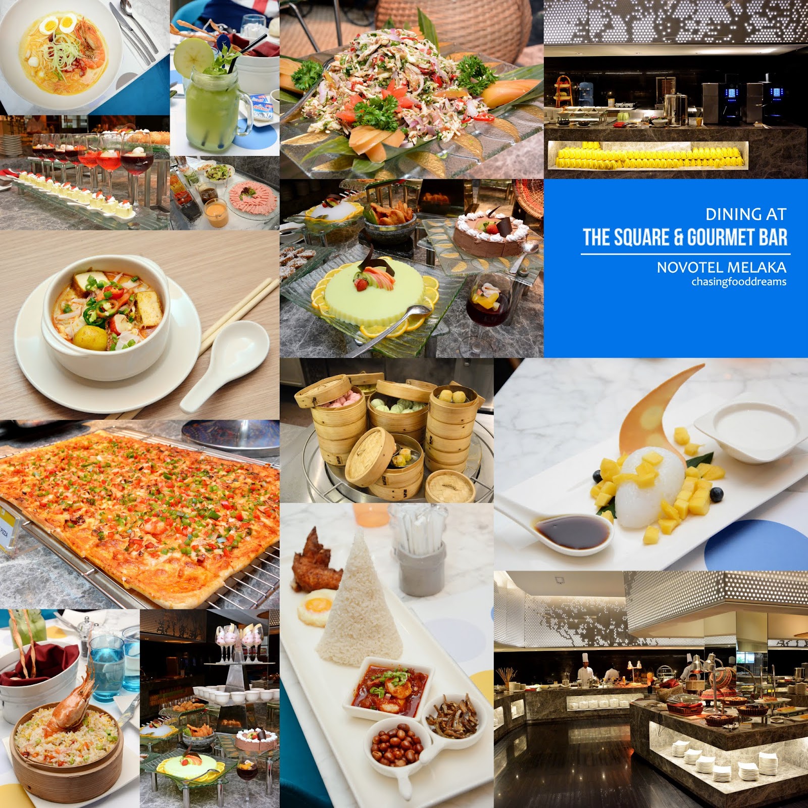 CHASING FOOD DREAMS: Dining at The Square at Novotel Melaka