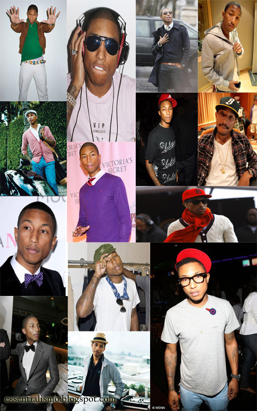 ESSENTIALISMO: PHARRELL...THE STYLE ICON OF THE CURRENT GENERATION