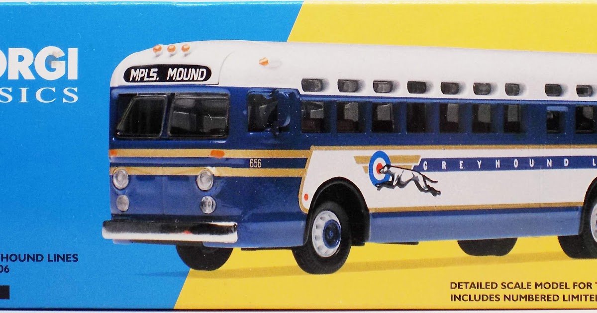 Toys and Stuff: Corgi 1/50 Scale Diecast No. 5401 Northland Greyhound ...
