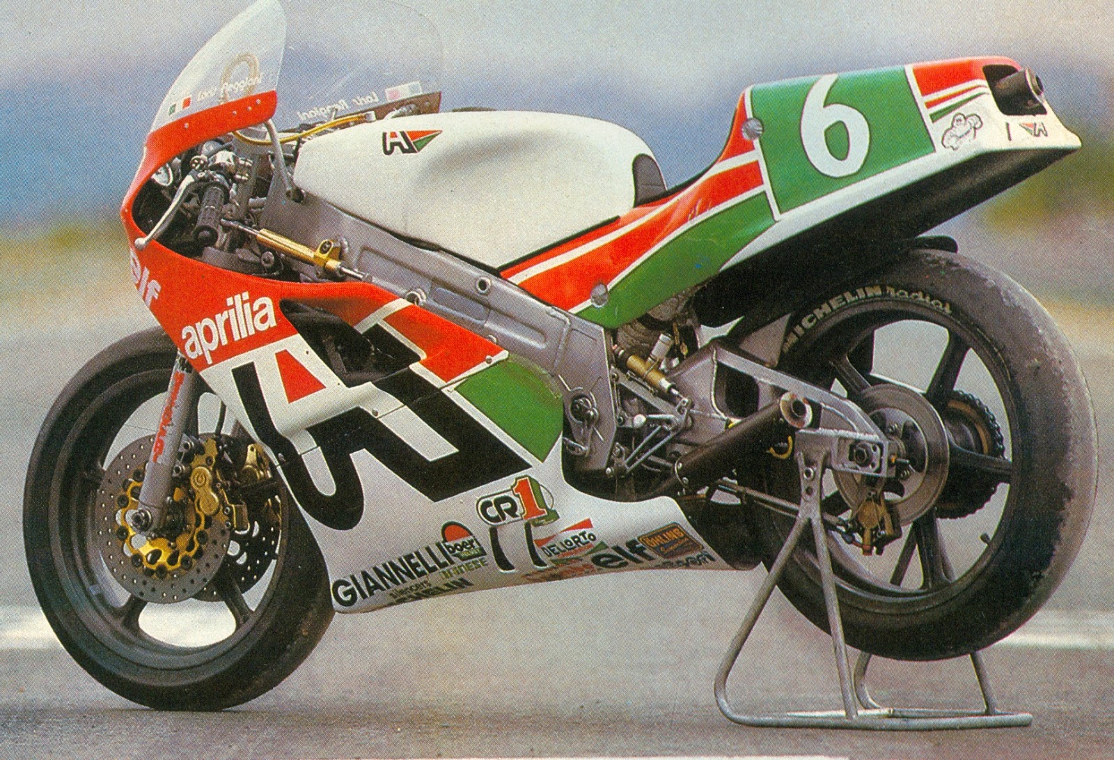 VOROMV Moto: Motos de 250 de GP de finales de los ´80: APRILIA, JJ ...