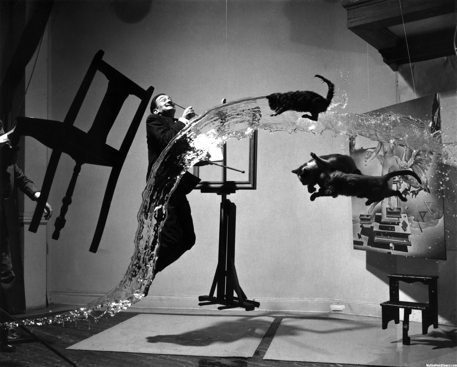 Dalì atomico di Philippe Halsman - Elapsus