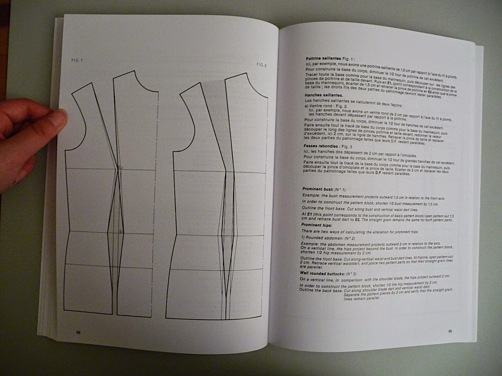 ESMOD Pattern Drafting Textbook - modelist kitapları