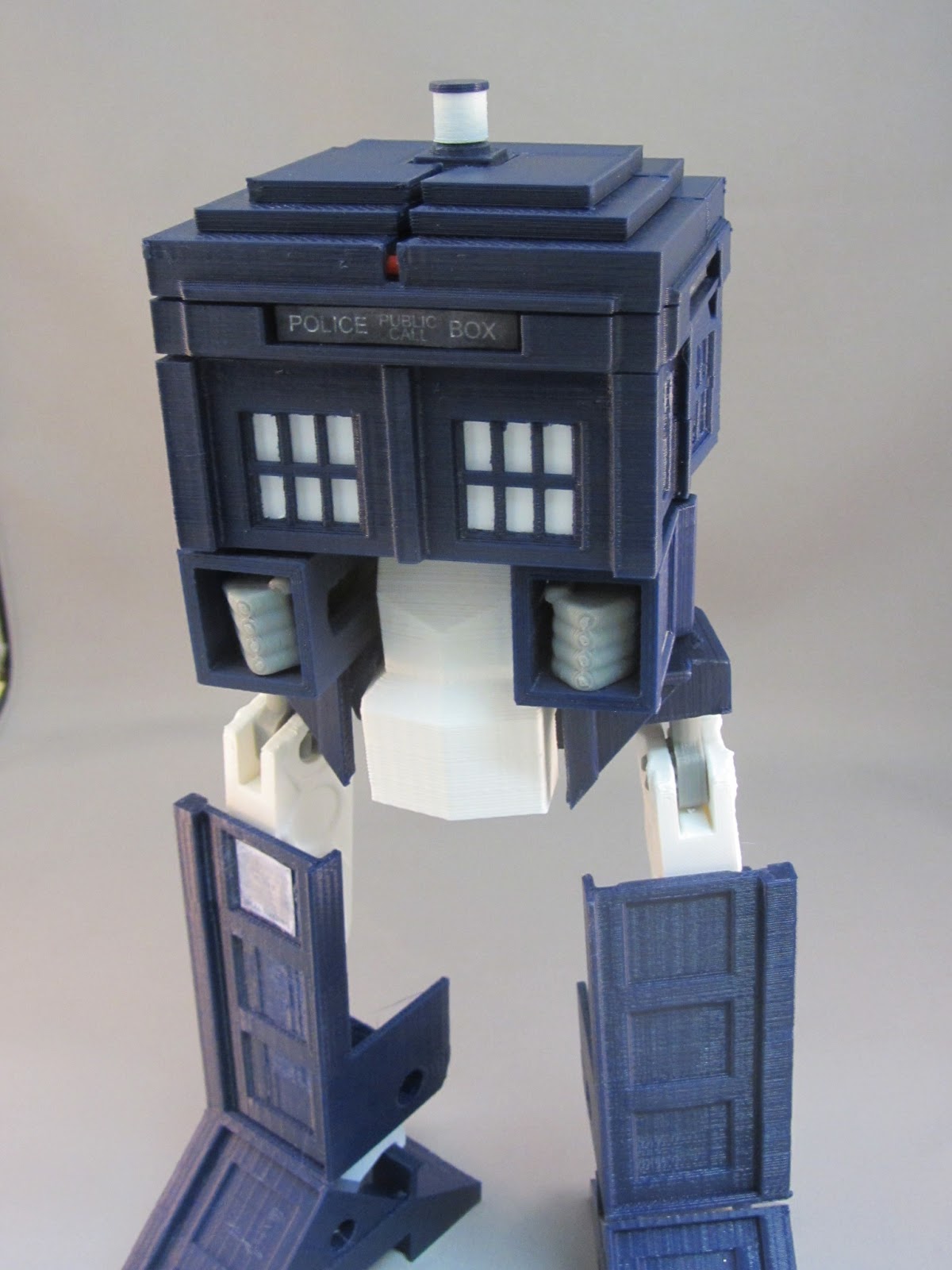 Drew's Robots: Transforming Tardis: Many more photos