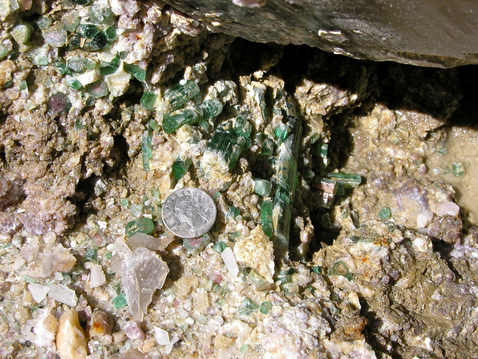 Mining the Havey: Spaniard's Tourmaline Pocket