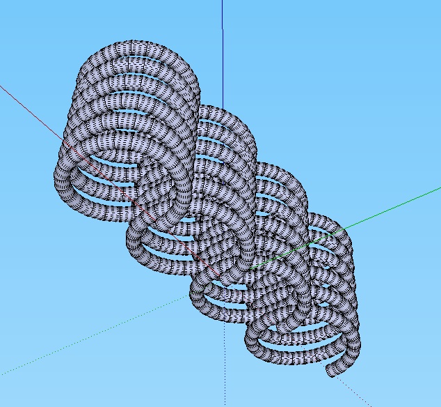 Abi Tucker Digital Design and Visualisation : 3D Rhythm, Sketch Up