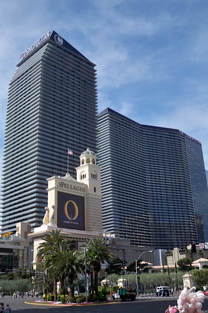 The Hopeful Traveler: The Cosmopolitan of Las Vegas On the Strip: Facade