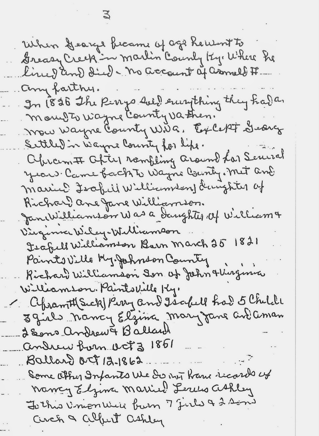 Pocahontas Commentator Plus: Friel Family History Part III