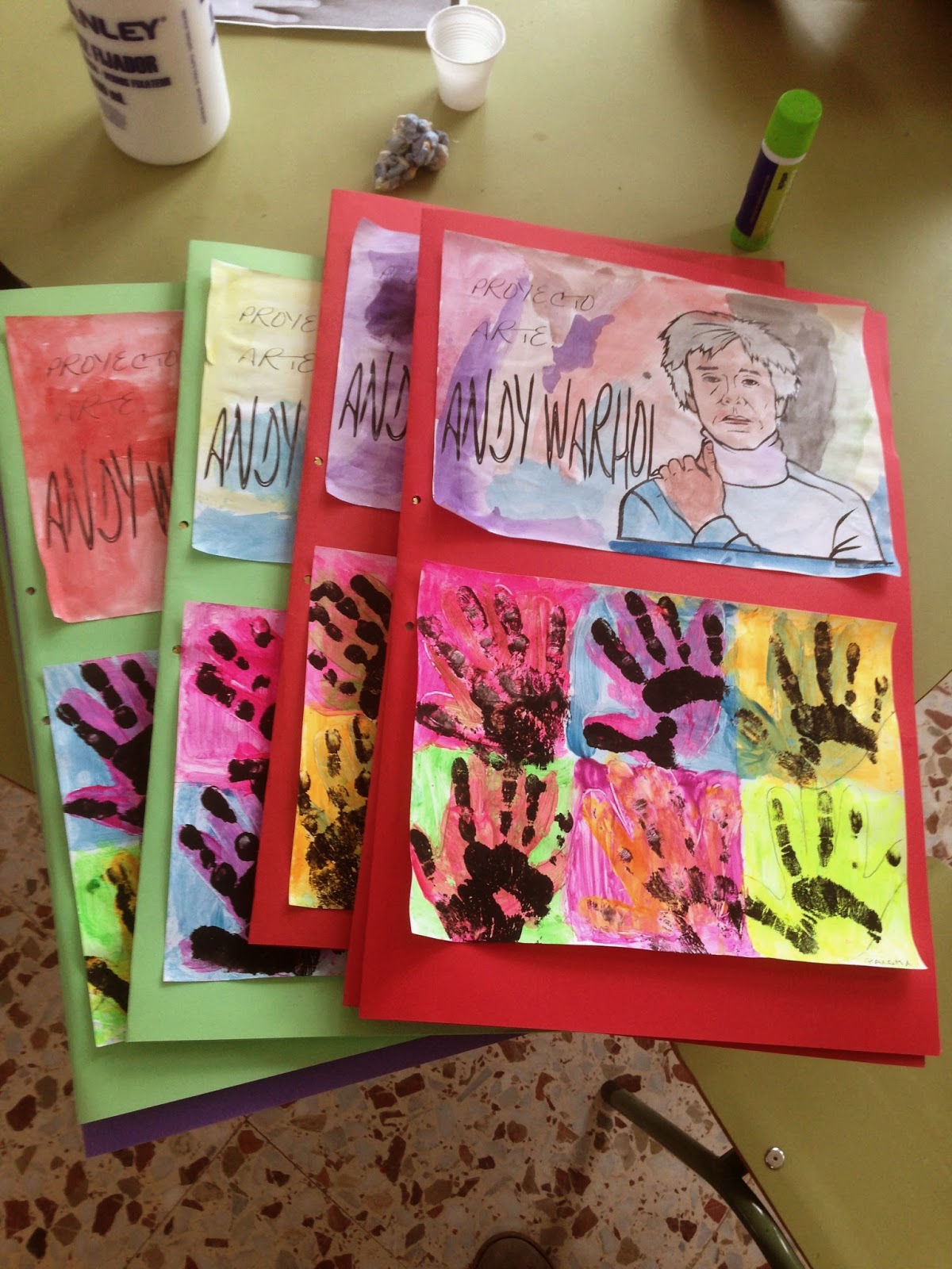 Los Peques de Alcublas: FINAL PROYECTO ANDY WARHOL