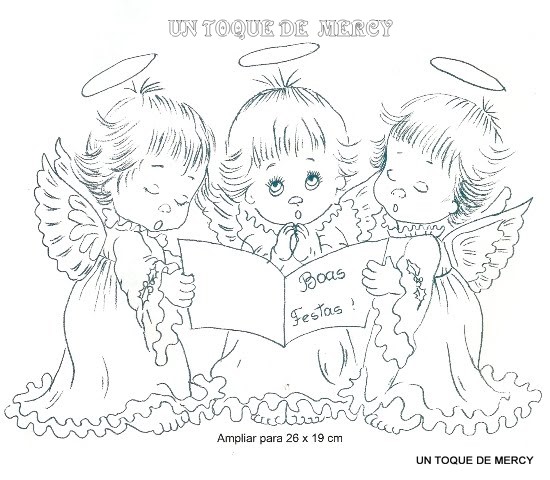 Imagenes de angeles para pintar en tela - Imagui