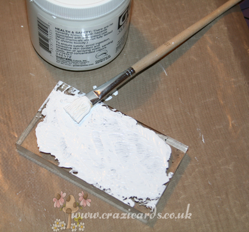 Crazicards Crafty Blog: Creating Gesso & Acrylic Paint Textured Backgrounds