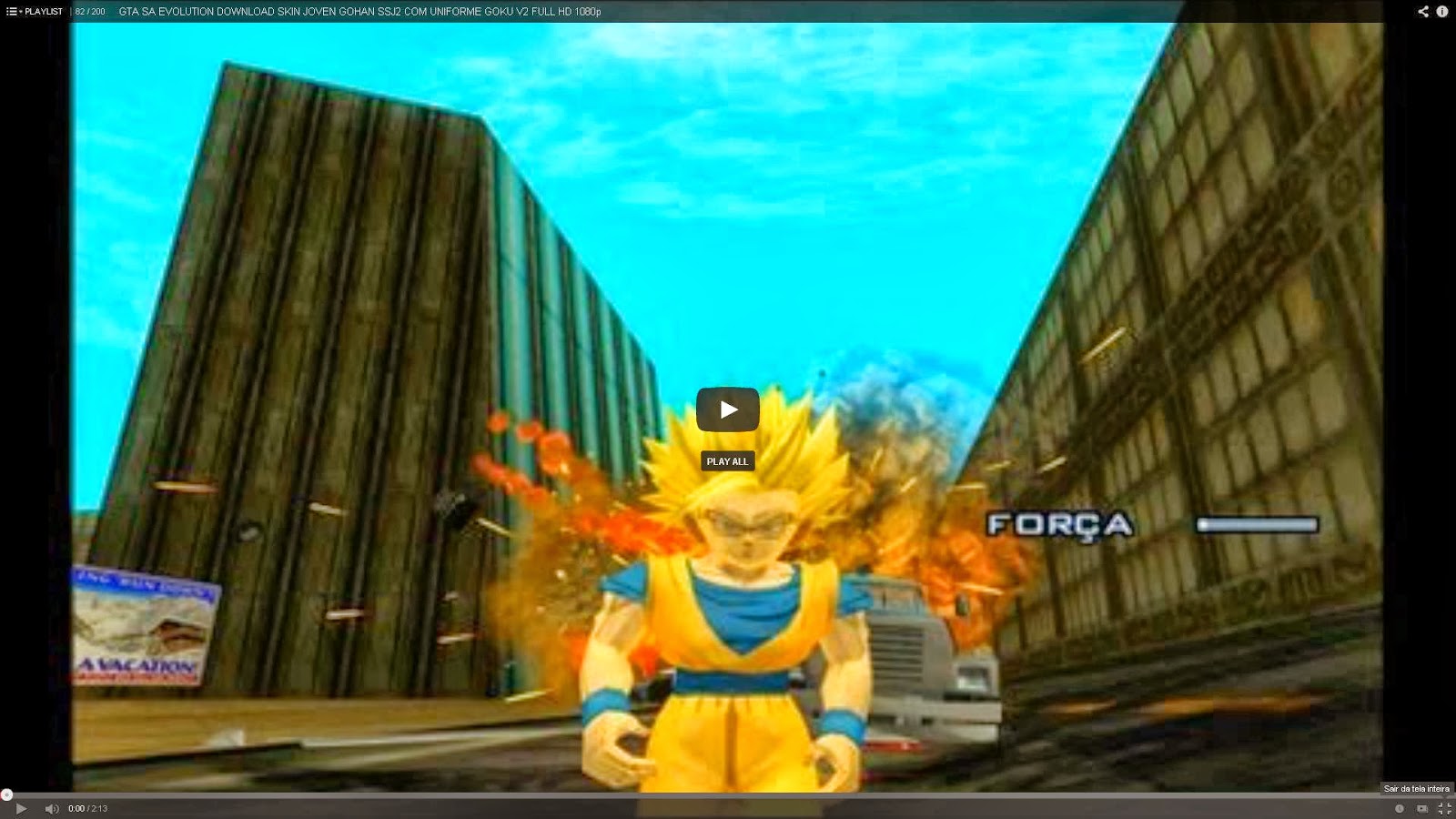 GTA SA EVOLUTION 2 BY OLIVEIRA: DOWNLOAD SKINS DRAGON BALL 2°PARTE