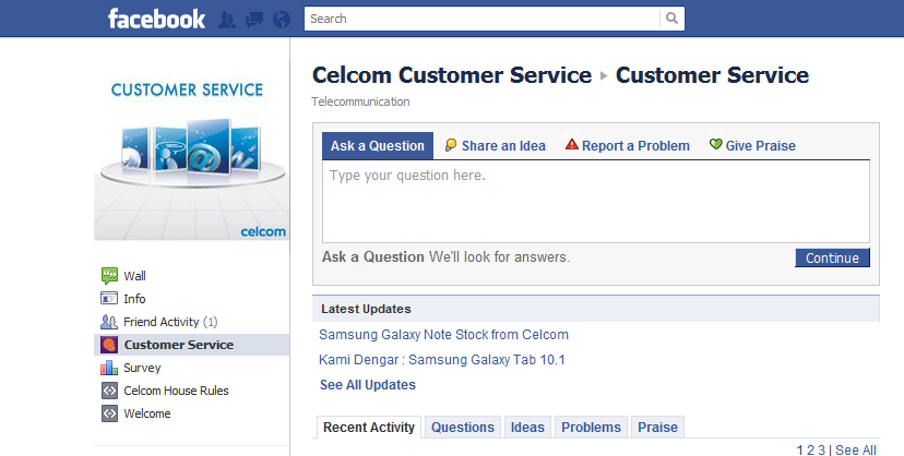 I am a plain paper: Celcom Customer Service (An Appreciation Blog Post)