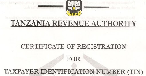 NAMNA YA KUPATA TIN NAMBA YA KAMPUNI,NGOs NA VIKUNDI/SACCOS - MICHUZI BLOG