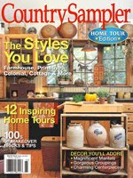 Crow's Nest Primitive Shoppe: Chosen for Country Sampler HOME Tour Edition~