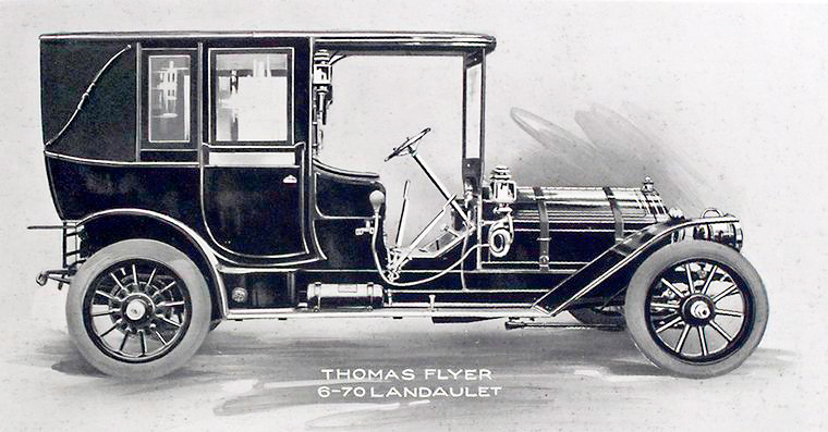 Just A Car Guy: The 1909 Thomas Flyer catalog, winning the 1908 ...