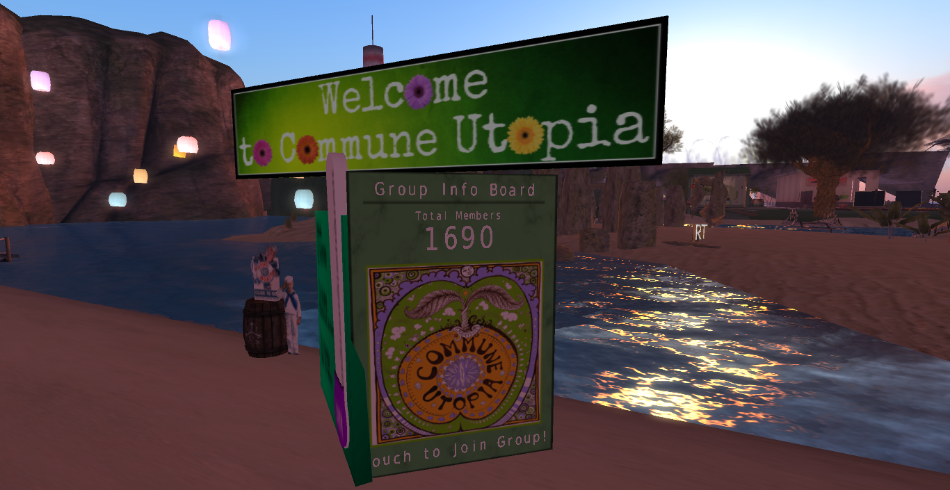 Ideas and Travels: Utopia ....the hippy community in Second Life